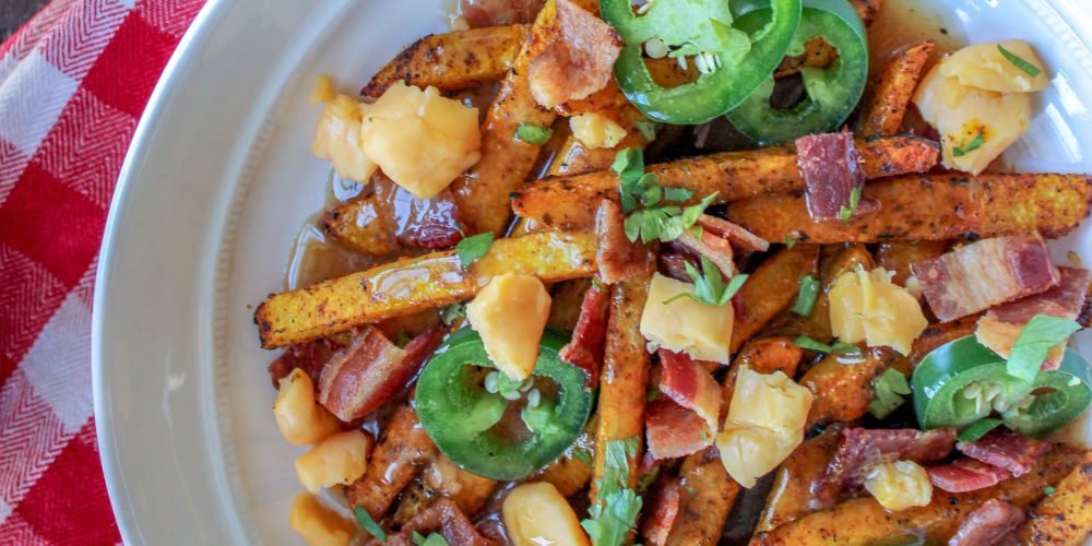 Low Carb Bacon Jalapeno Poutine